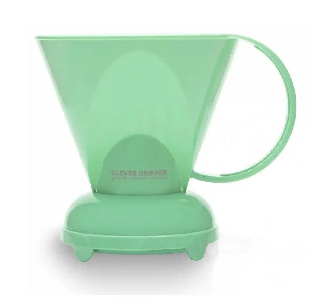 Купити Пуровер Clever Dripper L пластиковий кремово-зелений — Kultura ...